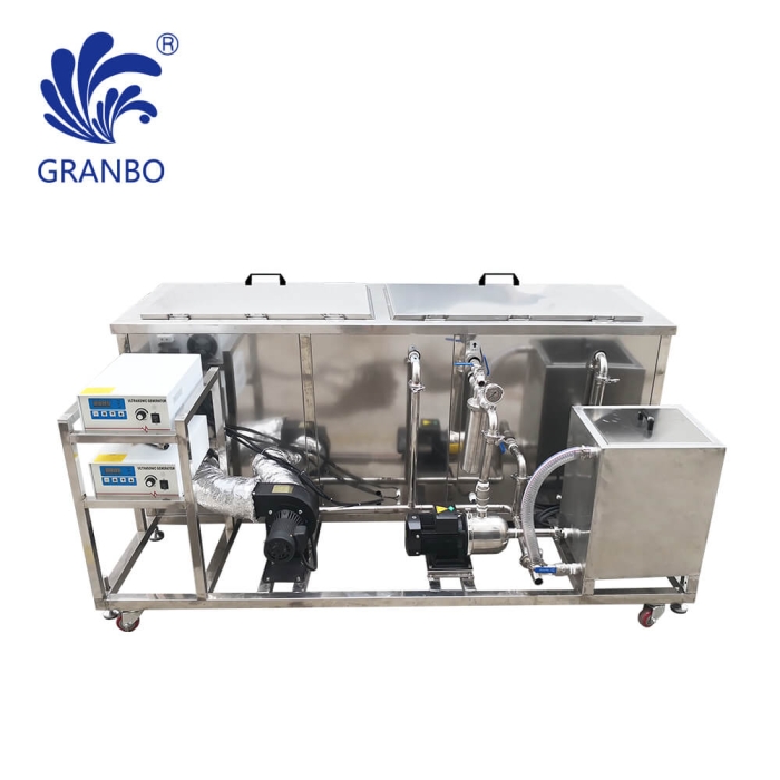 Ultrasonic tank Plus Drying tank Double tank Industrial use ultrasonic ...