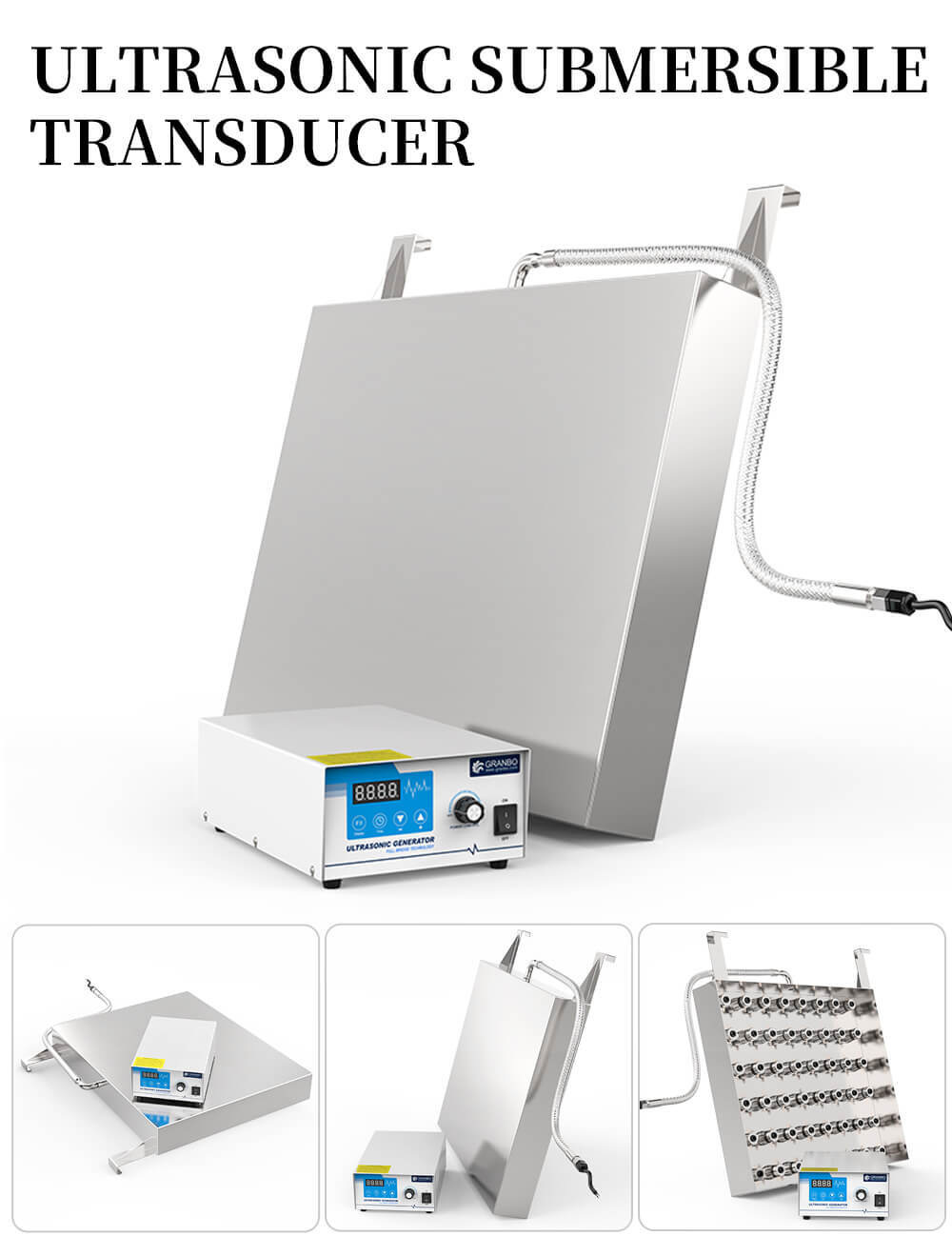 2400W 28/40KHz SUS Customizable Industrial Immersion Ultrasonic ...